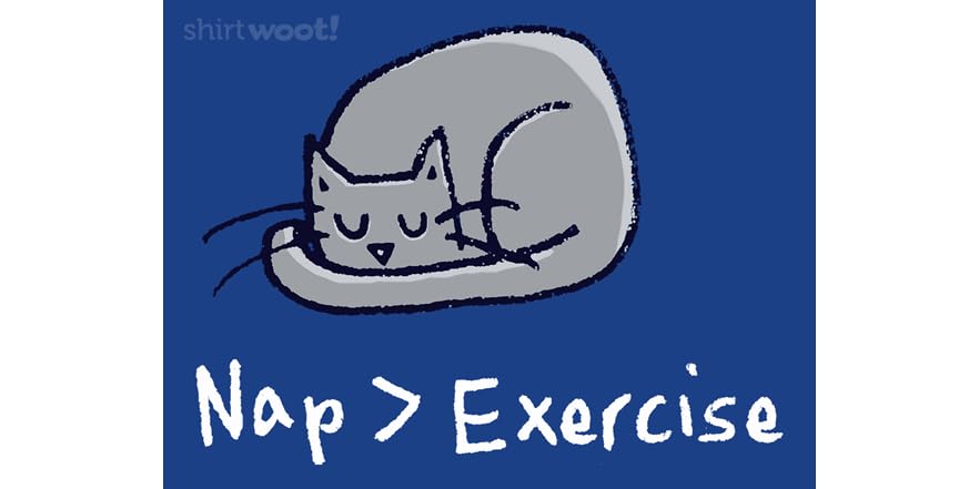 Nap Over Exercise