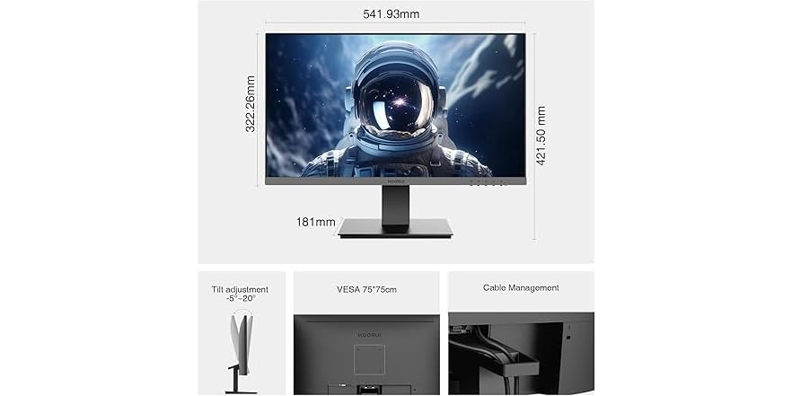 KOORUI 24" FHD 1080p Gaming Monitor