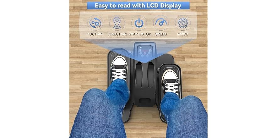 Tvdugim Under Desk Elliptical Machine