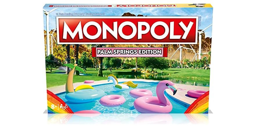 Palm Springs Monopoly Board Game Edition