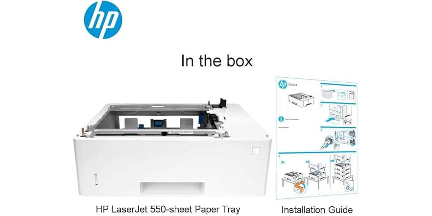 HP HP-F2A72A-FRB HP F2A72A LaserJet 550-Sheet P (Open Box)