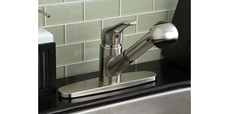 Single Loop Handle Pull-out Kitchen Faucet