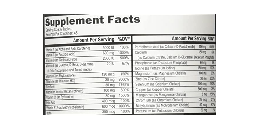 Controlled Labs TRIad Multivitamins