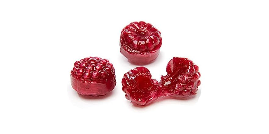 Red Raspberries Filled Hard Candy, 5 Pounds