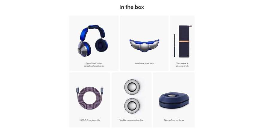 Dyson Zone Active Noise Cancelling Headphones (Open Box)