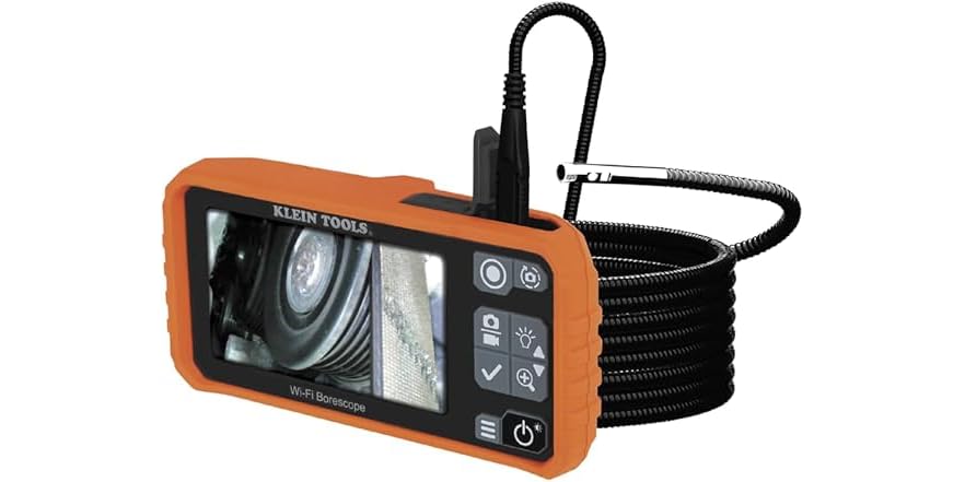 Klein Tools ET19 Wi-Fi Pro Borescope w/ Dual-Lens