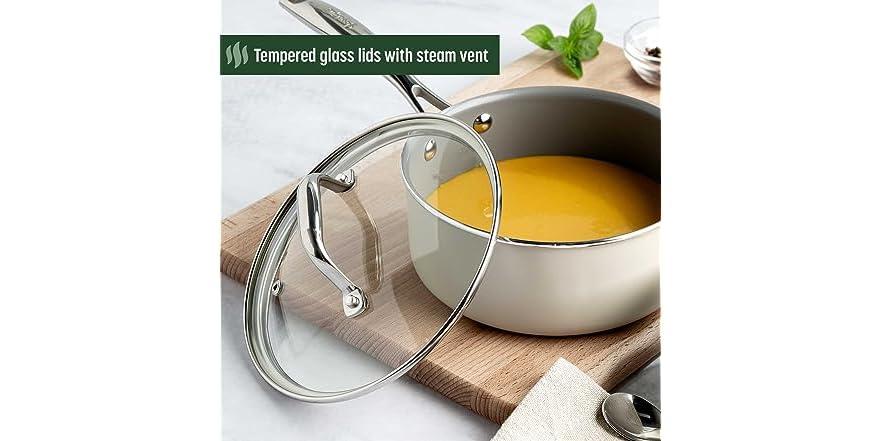 Goodful Ceramic Nonstick Cooking Set
