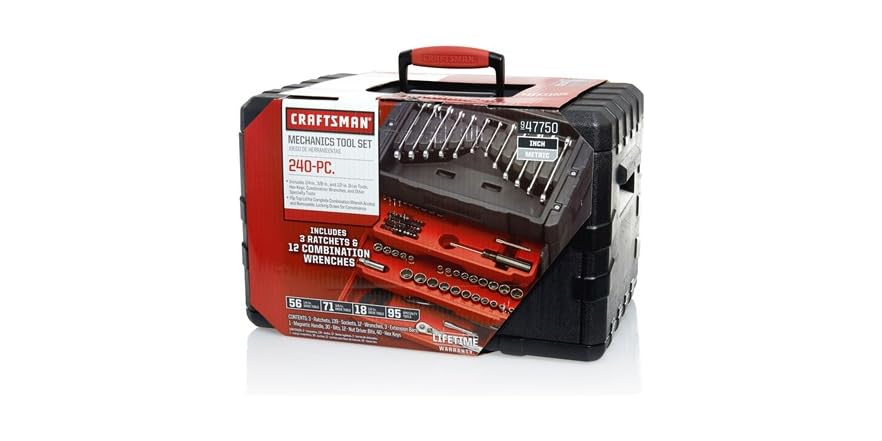 Craftsman 240-Piece Mechanic's Tool Set