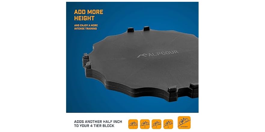 Alpcour 4-Tier Riser Extender