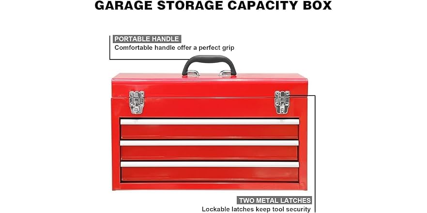 BIG RED Torin Portable Tool Box
