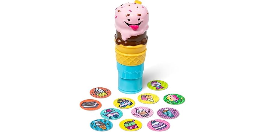Melissa & Doug Ice Cream Sticker Bundle