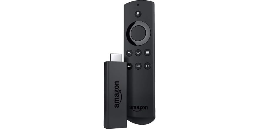 Fire TV Stick with Alexa Voice Remote (1st Gen - no volume controls)