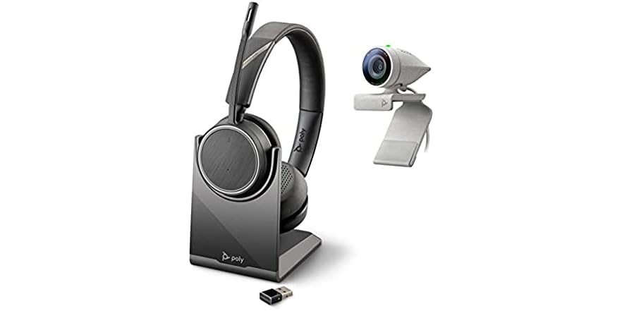 Studio P5 Webcam w/ Voyager Headset Kit