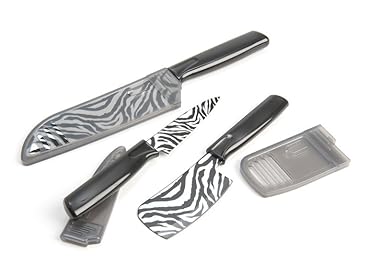Zebra Knife Set