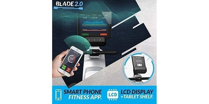Bluefin Fitness Magnetic Rower Blade Refurb