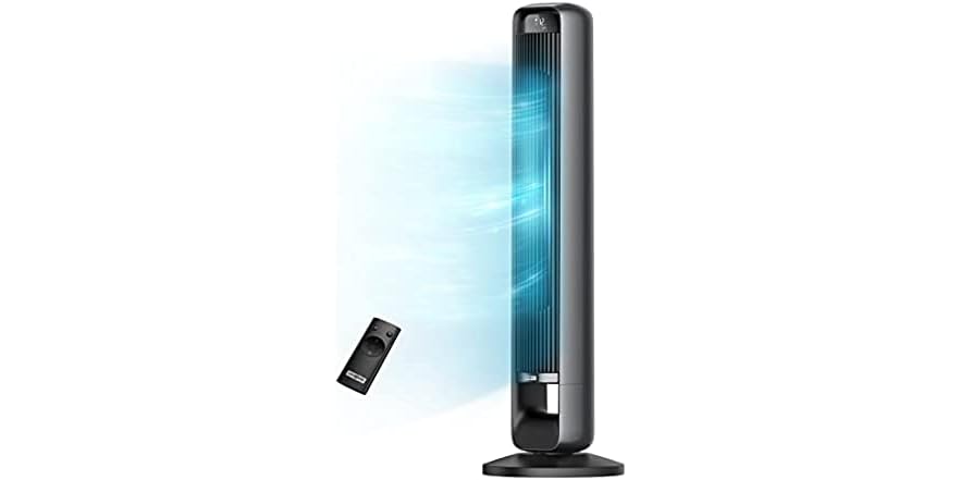 PARIS RHONE Tower Fan with Remote (Open Box)