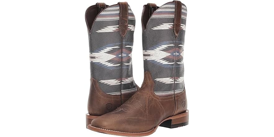 Ariat Men Frontier Western Boot - Sz 7.5 (Open Box)