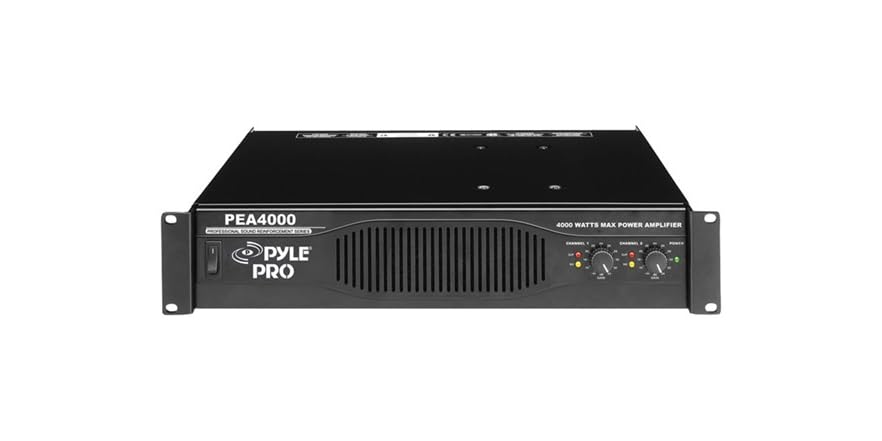 Rack Mount 4000W Stereo Power Amplifier