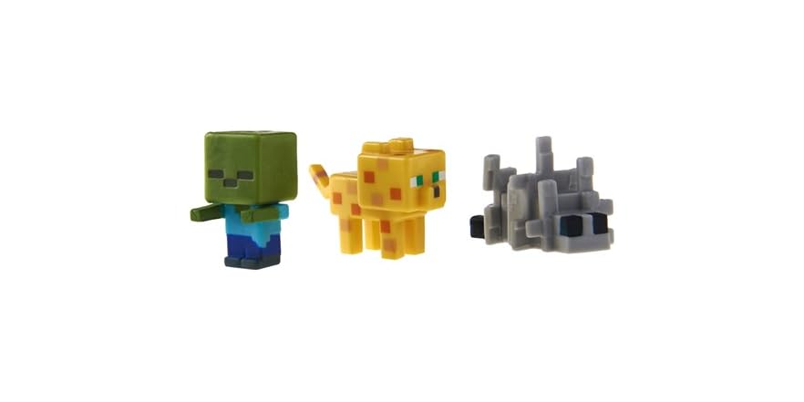 Minecraft Collectible Figure 3-Pack