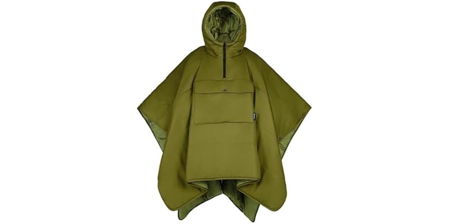 KingCamp Blanket Poncho Hooded Ultralight