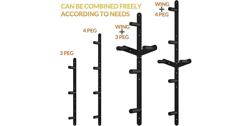Fitvids Weight Plate Storage Rack Wing Only