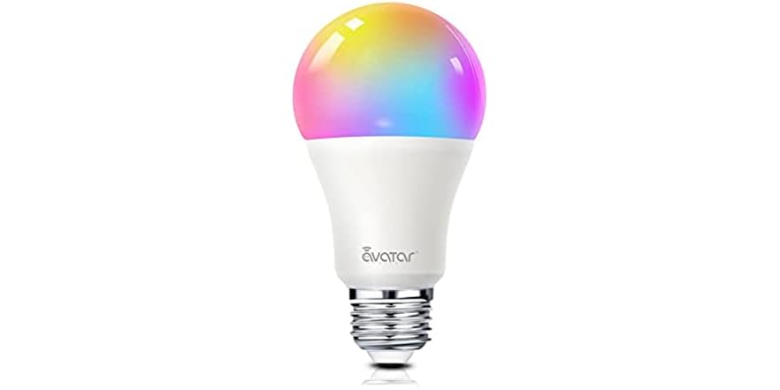Smart WiFi Light Bulb, LED A19 RGB