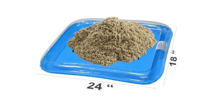 CoolSand Deluxe Bucket Kinetic Sand w/ Inflatable Sandbox