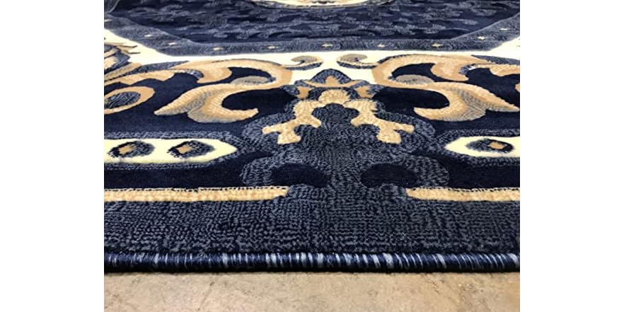 Carpet King Traditional Octagon Persian Area Rug