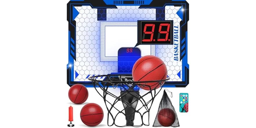 Remote Control Mini Basketball Hoop