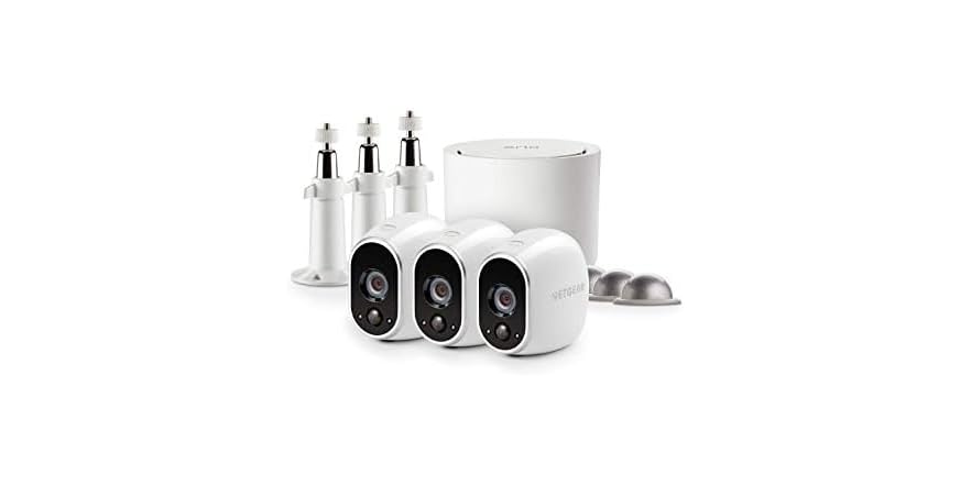 Arlo Arlo VMS3330W SecurityCamera System - 3 (Open Box)