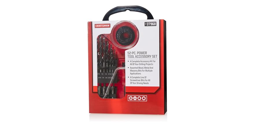 Craftsman Power Tool Accessory Bundle