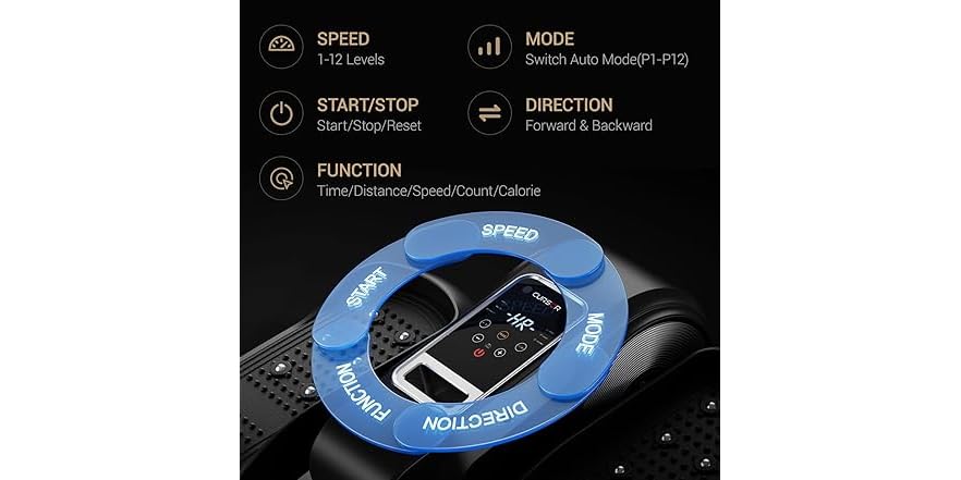 CURSOR FITNESS Under Desk Elliptical Machine