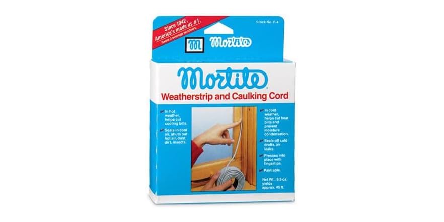 Thermwell Mortite Weatherstrip/Caulking Cord