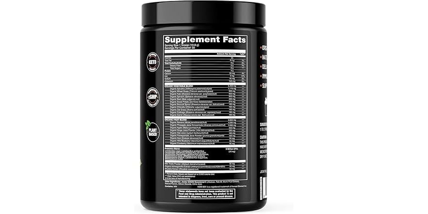 Jocko Fuel Daily Greens Powder, 30 Servings