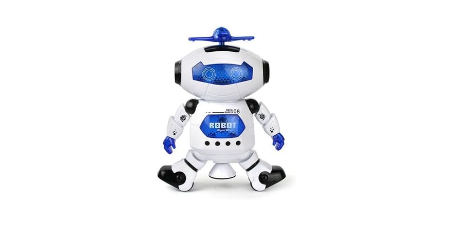 Break Dancing Robot with Lights and Music