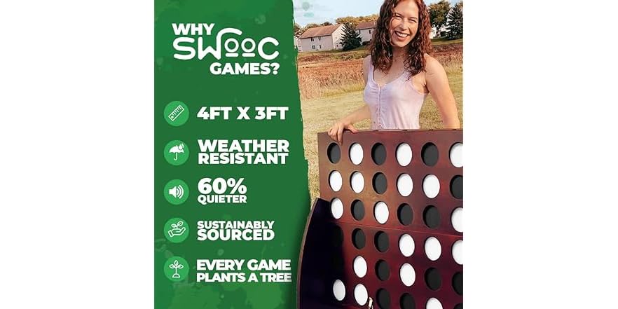 Giant 4-in-a-Row (4ft x 3ft)