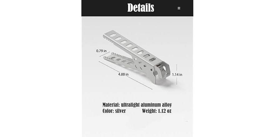 2-Pack Aluminum Pot Lifter