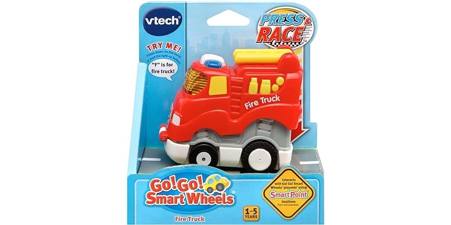 VTech Go! Go! Smart Wheels Press Truck