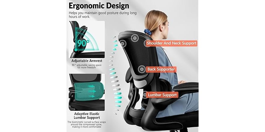 Bestfair W0893 2202 Office Chair Black
