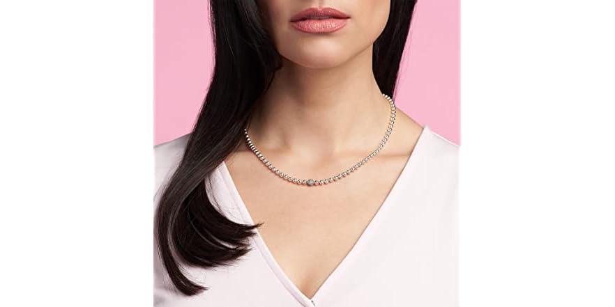 Pandora 398565C01-45 45cm, 17.7 inches Beads & Pave (Open Box)