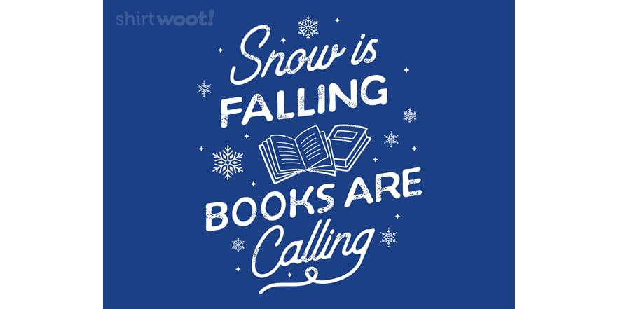 Snow is Falling Books are Calling