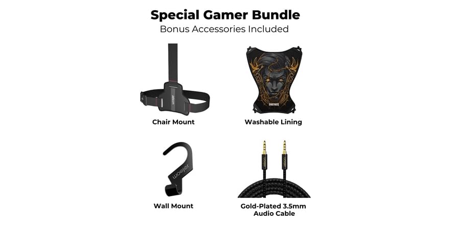 Woojer Fortnite Vest 3 – Midas Edition Bundle