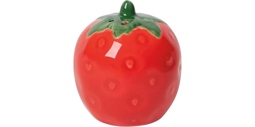Jubilee Berry Sweet Salt and Pepper Stoneware Shakers