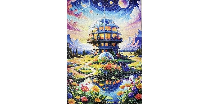 1000 Piece Magical Sky Jigsaw Puzzle