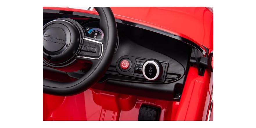 BEST RIDE ON CARS Fiat 500 12v DuoDrive