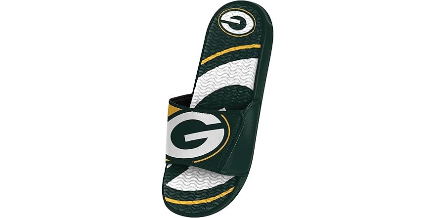 GREEN BAY PACKERS Gel Slides (9-10)