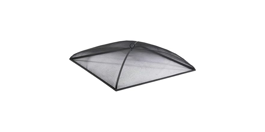Sunnydaze 31-Inch Square Fire Pit Spark Screen