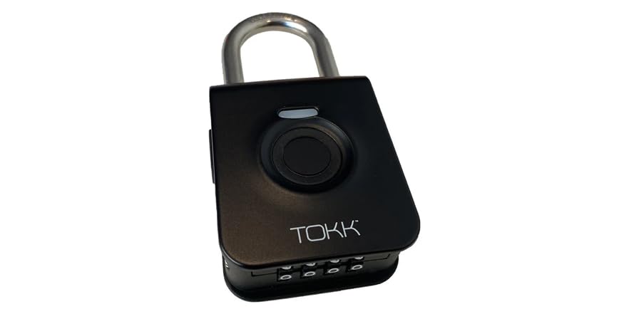 TOKK Fingerprint Dual Function Lock PL7001 - Black