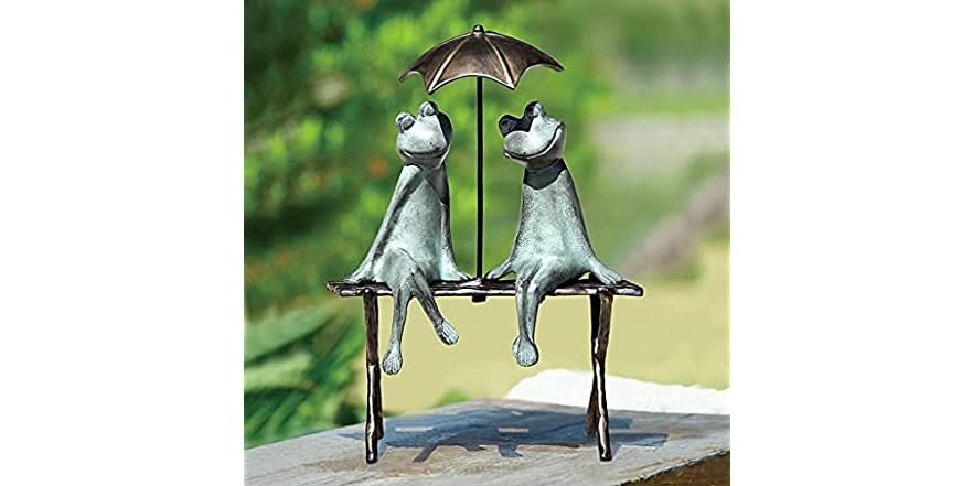 SPI Home Frog Lovers Garden Sculpture