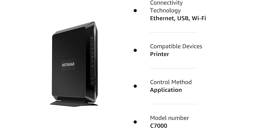 Netgear C7000-100NAR Netgear Nighthawk Cable Modem (Open Box)